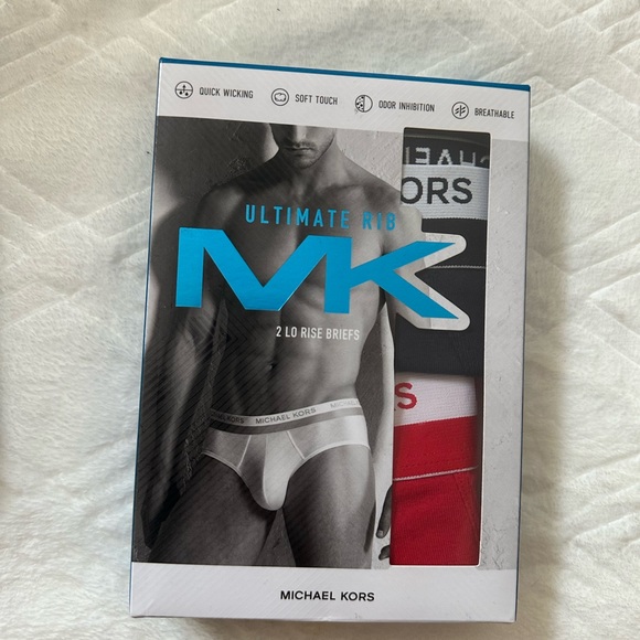 MICHAEL Michael Kors | Underwear & Socks | Michael Kors 2 Pack Mens Ultimate Rib Low Rise Briefs ...